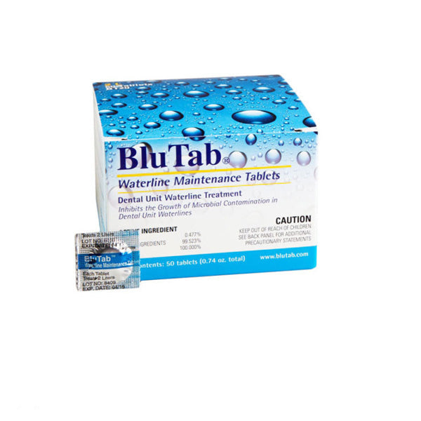 ProEdge BluTab Waterline Maintenance Standard Tablets – Unitary Dental