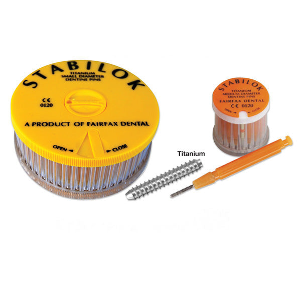 Fairfax Stabilok Titanium Dentin Pins – Unitary Dental