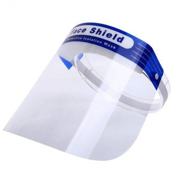 1 Day Handling Face Shield Foam Forehead Bumper 13x 8 5/8" Resuable Wa ...